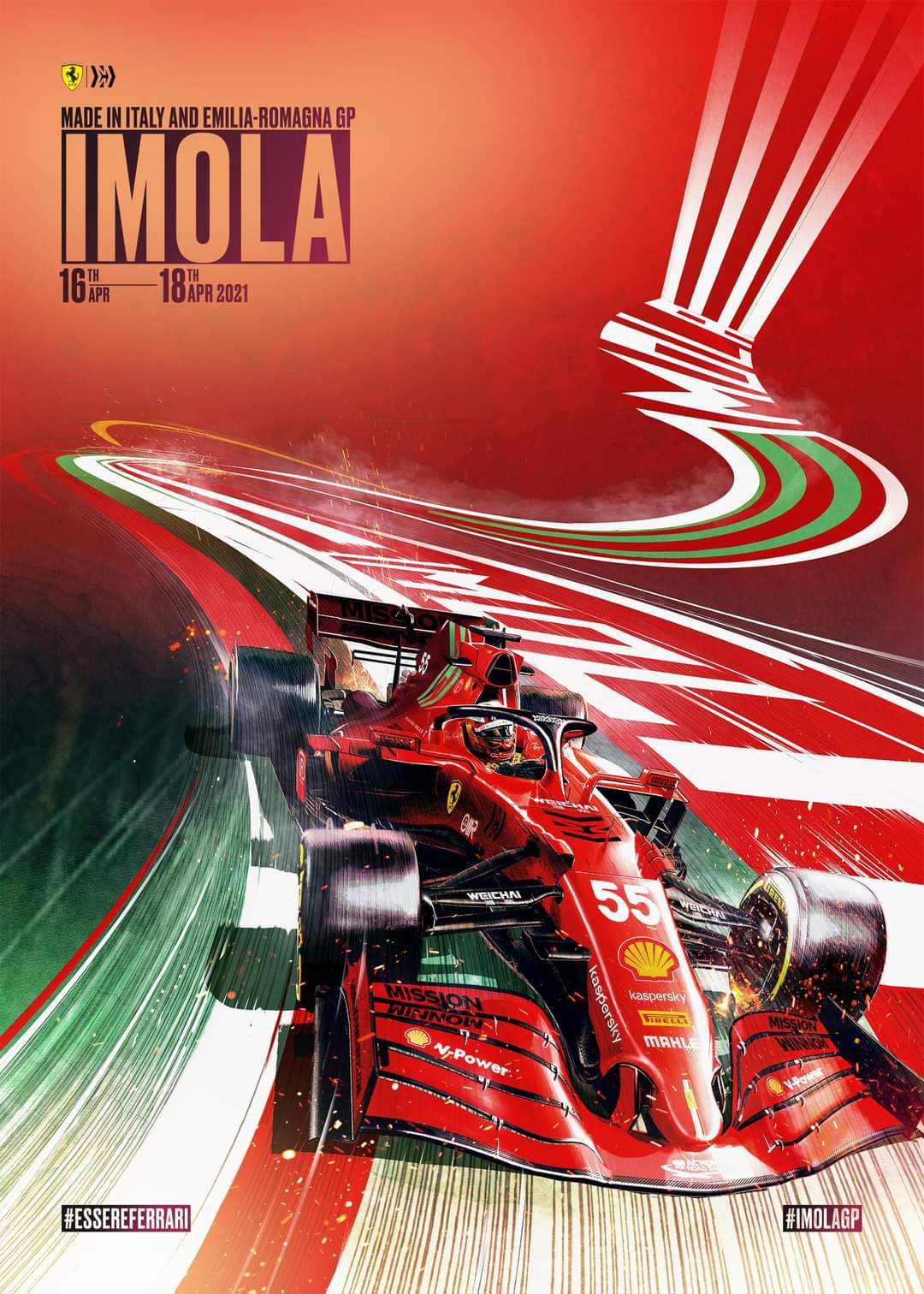 GP Imola 2021 – Scuderia Ferrari Club Travedona